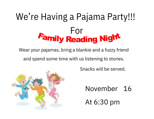 FAMILY READING NIGHT - Flora Public Library